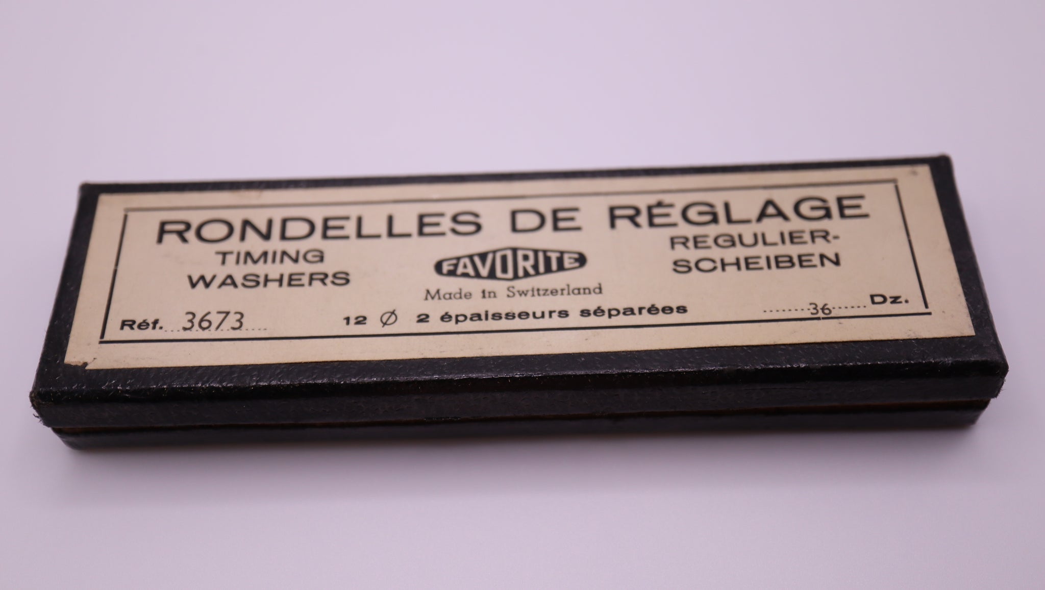 Favourite - Timing Washers For Wristwatches - NOS – Welwyn Watch Parts