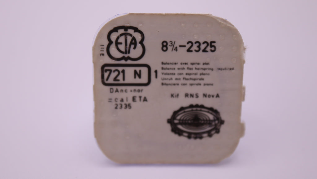 NOS Complete Balances for ETA Calibres - 1080/1100/2365 + Others ...