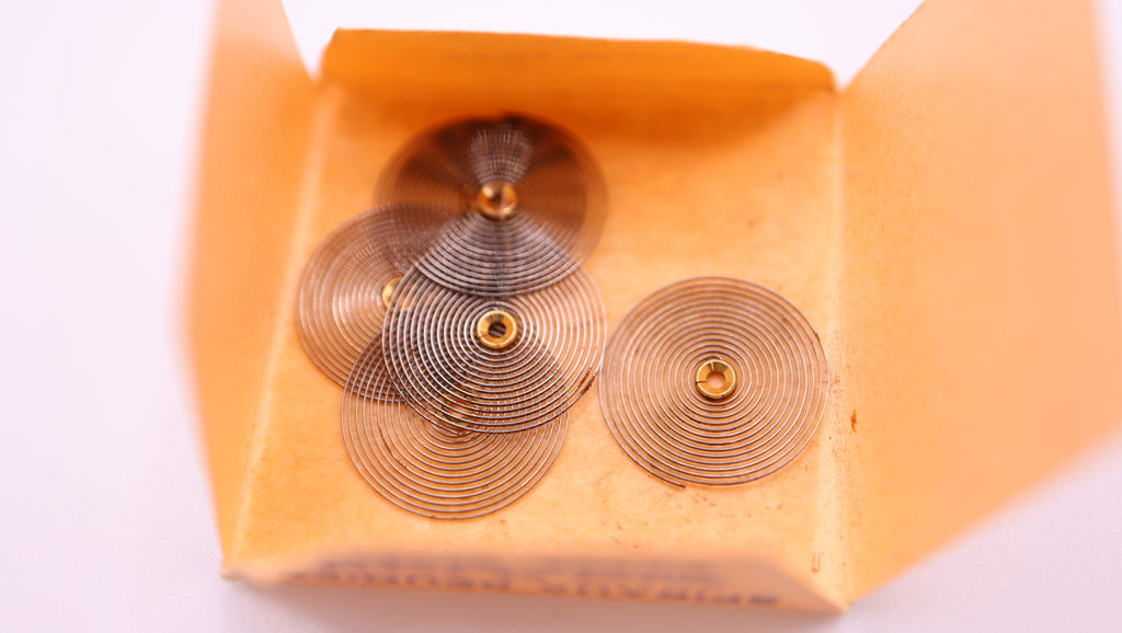 Wrist & Pocket Watch Hairsprings By Size - NOS - Swiss Made – Welwyn ...