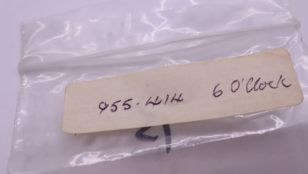 ETA 955.414 Date Disc - Black on White 6 O'Clock - NOS – Welwyn Watch Parts