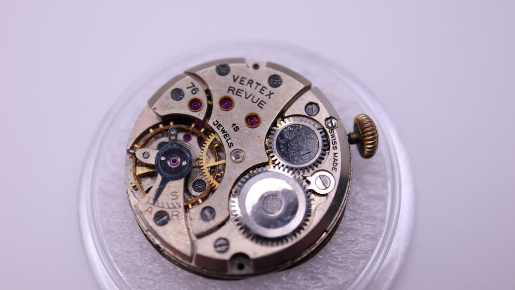 Vertex/Revue Cal 76 - Manual Movement - Used – Welwyn Watch Parts