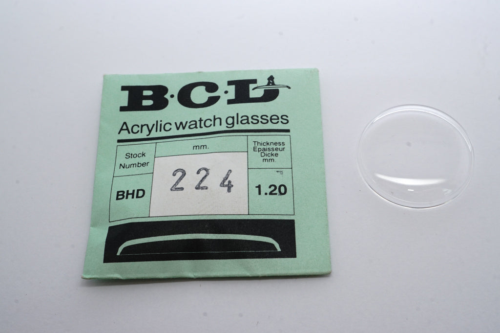 BCL Acrylic Watch Glass - BHD - 1.20mm Thick - Various Sizes – Welwyn ...