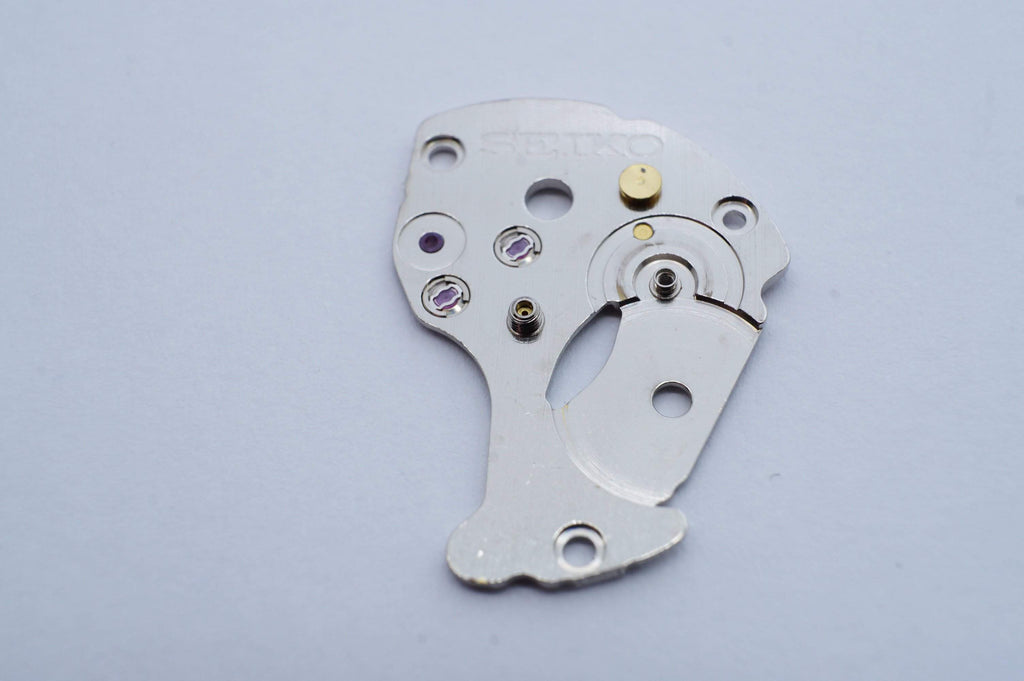 Seiko 7S26 & 7S36 - Barrel & Train Bridge - Jewelled/Shock Spring ...